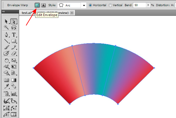 How To Use Envelope Distort With Warp In Adobe Illustrator Vector Cove