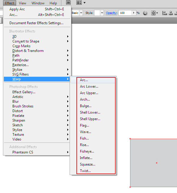 How To Use Envelope Distort With Warp In Adobe Illustrator Vector Cove